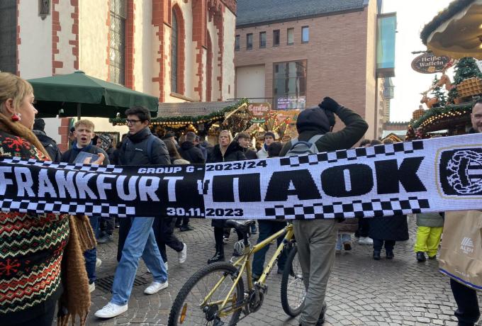 Οι εκδρομές δεν σταματάνε: Χαμός από τους φίλους του ΠΑΟΚ στο κέντρο της Φρανκφούρτης (vids) | SDNA