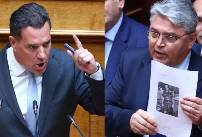 Κόντρα Γεωργιάδη και Νατσιού στη Βουλή: «Φέρνετε ψεύτικες φωτογραφίες, η ΝΙΚΗ ό,τι πιο ...