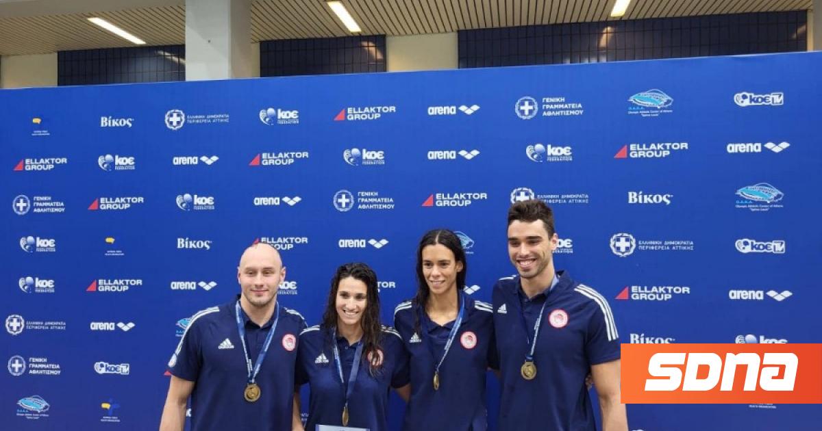 Πανελλήνιο ρεκόρ ο Ολυμπιακός στα 4Χ100μ. ελεύθερο mixed | SDNA