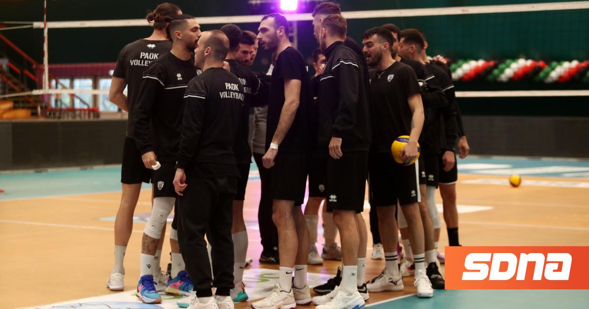 To SDNA στην προπόνηση του ΠΑΟΚ: Πλήρης ο «Δικέφαλος του Βορρά» με πολλή δόση σερβίς (pics) | SDNA