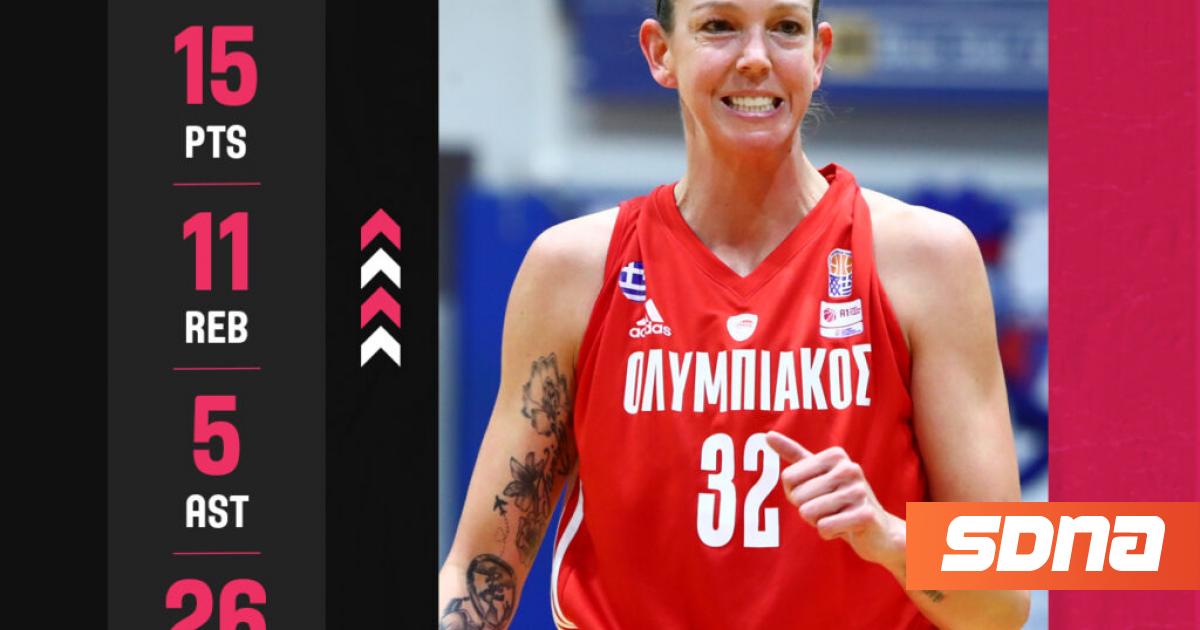 Α1 Γυναικών: KYANA MVP η Ρεμπέκα Τόμπιν (vid) | SDNA