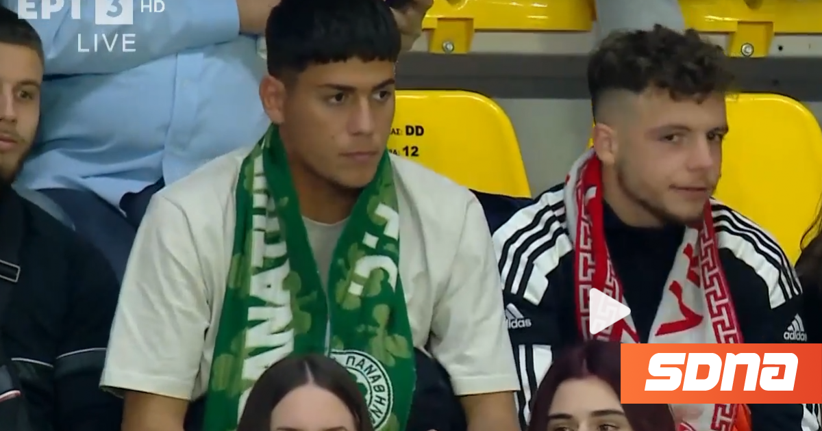 Δίπλα-δίπλα νεαροί φίλοι Παναθηναϊκού και Ολυμπιακού στο All Star Game (vid) | SDNA