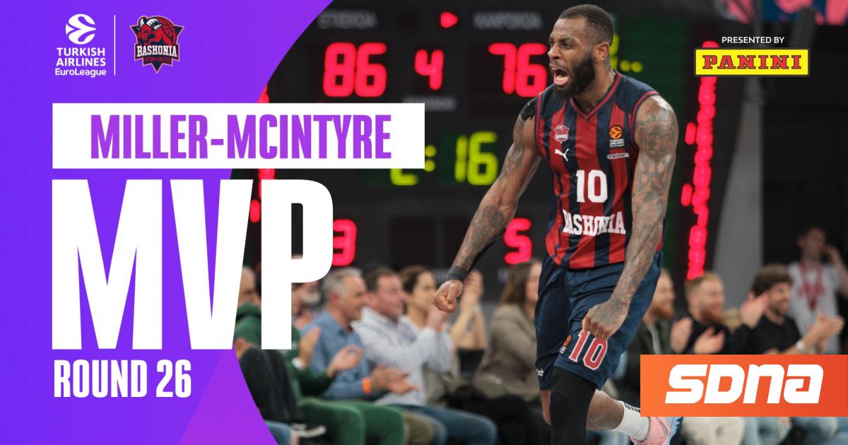 MVP της αγωνιστικής ο «τριπλός» και ρέκορντμαν ΜακΙντάιρ (vid) | SDNA