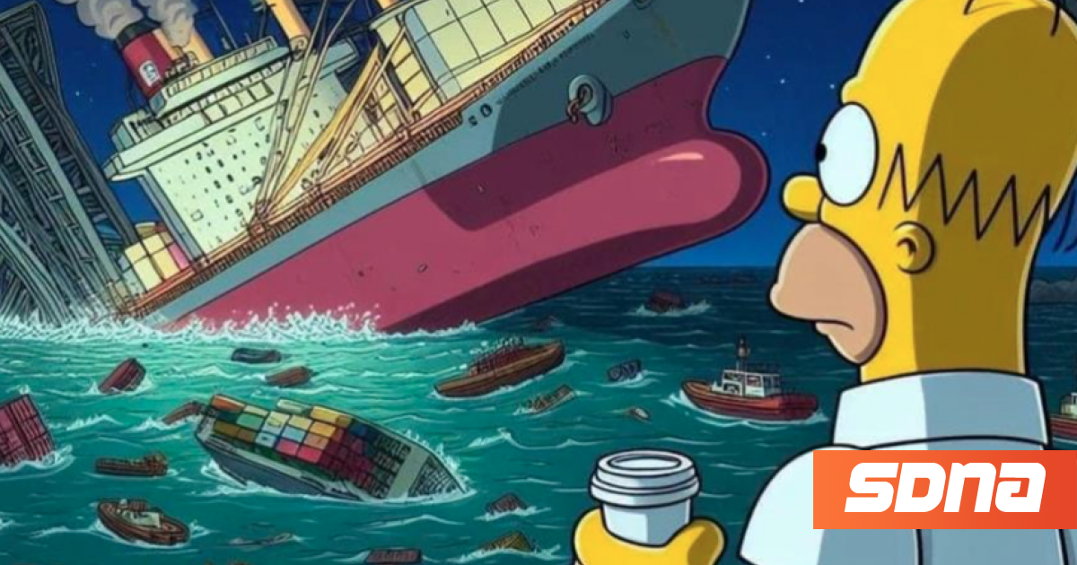Ε, νισάφι: Προέβλεψαν οι Simpsons (και) την κατάρρευση της γέφυρας στη Βαλτιμόρη; | SDNA