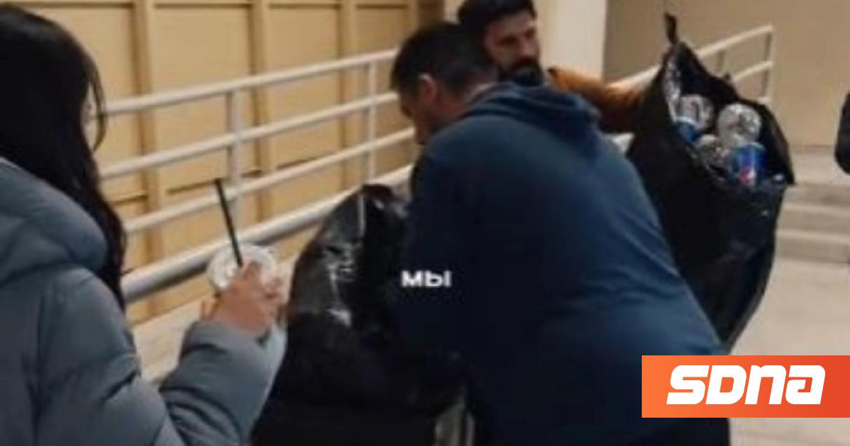 Μιμήθηκαν τους Ιάπωνες οι Καζάκοι: Μάζεψαν τα σκουπίδια από τις κερκίδες στην «OPAP Arena» (vid ...