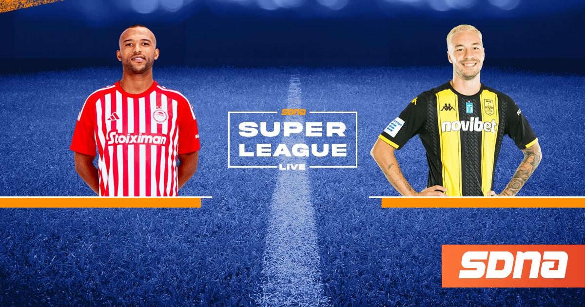 Live: Ολυμπιακός - Άρης | SDNA