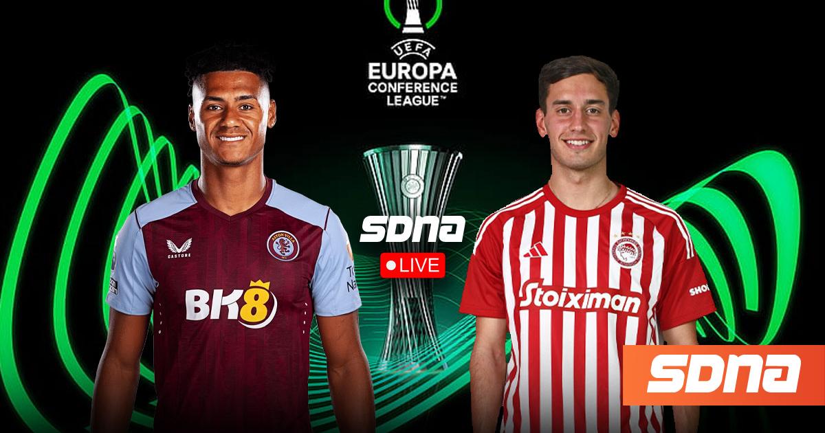 Live: Άστον Βίλα - Ολυμπιακός | SDNA