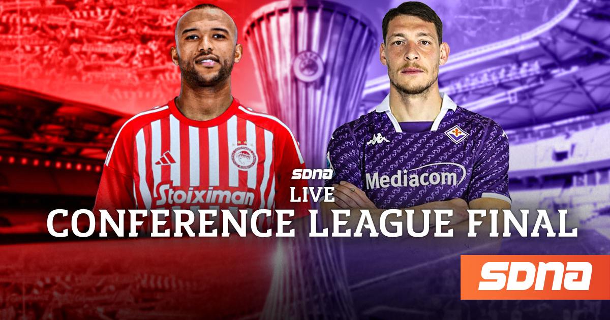 Live streaming + chat: Ολυμπιακός - Φιορεντίνα | SDNA