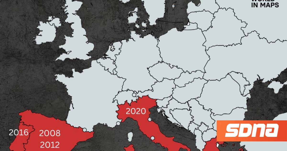 Απίστευτη κυριαρχία της Mεσογείου σε Euro: Από την Ελλάδα το 2004 έως την Ισπανία το 2024! (pic ...