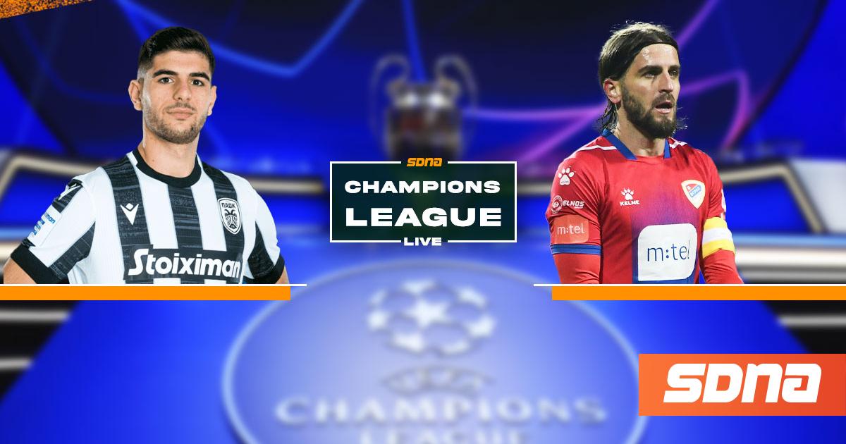 Live: ΠΑΟΚ - Μπάνια Λούκα | SDNA