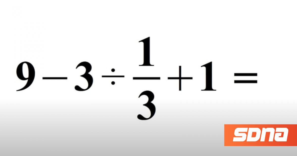 Τεστ ευφυΐας: Εάν λύσεις τον viral μαθηματικό γρίφο της photo τότε το IQ σου είναι 150 | SDNA