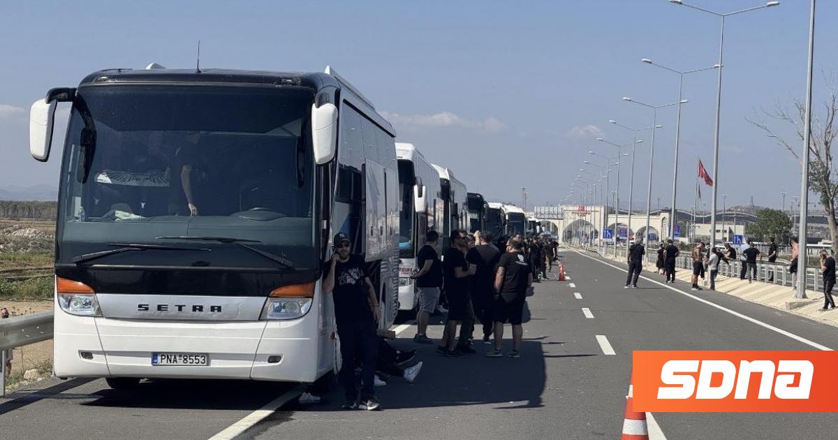 Μπήκαν Τουρκία οι οπαδοί του ΠΑΟΚ, καθ' οδόν για το γήπεδο (pics) | SDNA