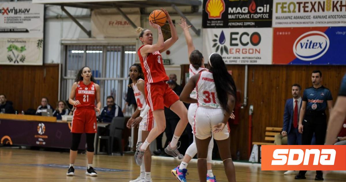 A1 Γυναικών: Εύκολο πέρασμα από τις Σέρρες για τον Ολυμπιακό | SDNA