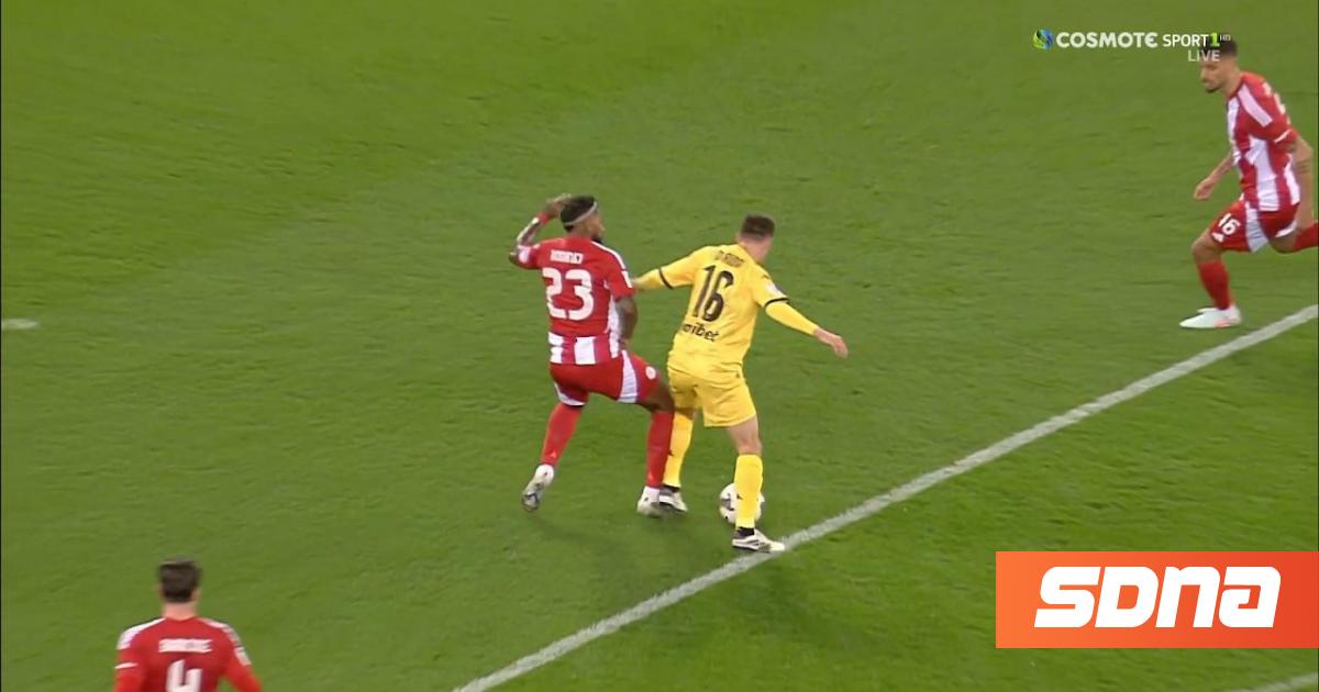 Σκάνδαλο στο Καραϊσκάκη: Δεν «είδαν» πέναλτι μαρς υπέρ του Άρη σε κλωτσιά του Ροντινέι! (pics ...