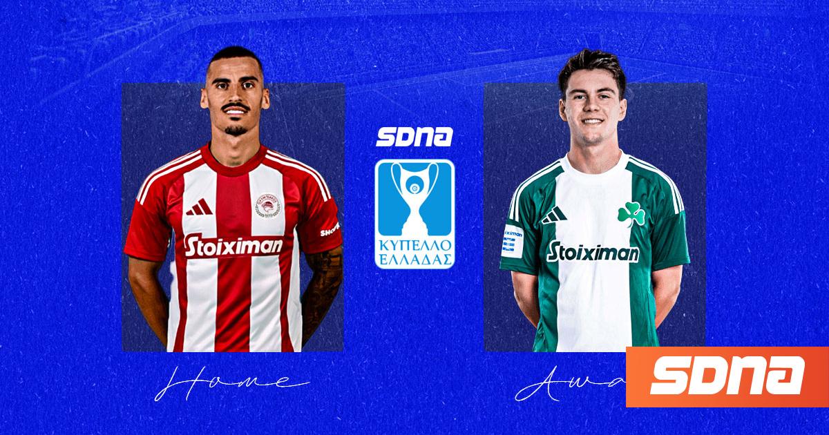 Live: Ολυμπιακός - Παναθηναϊκός | SDNA