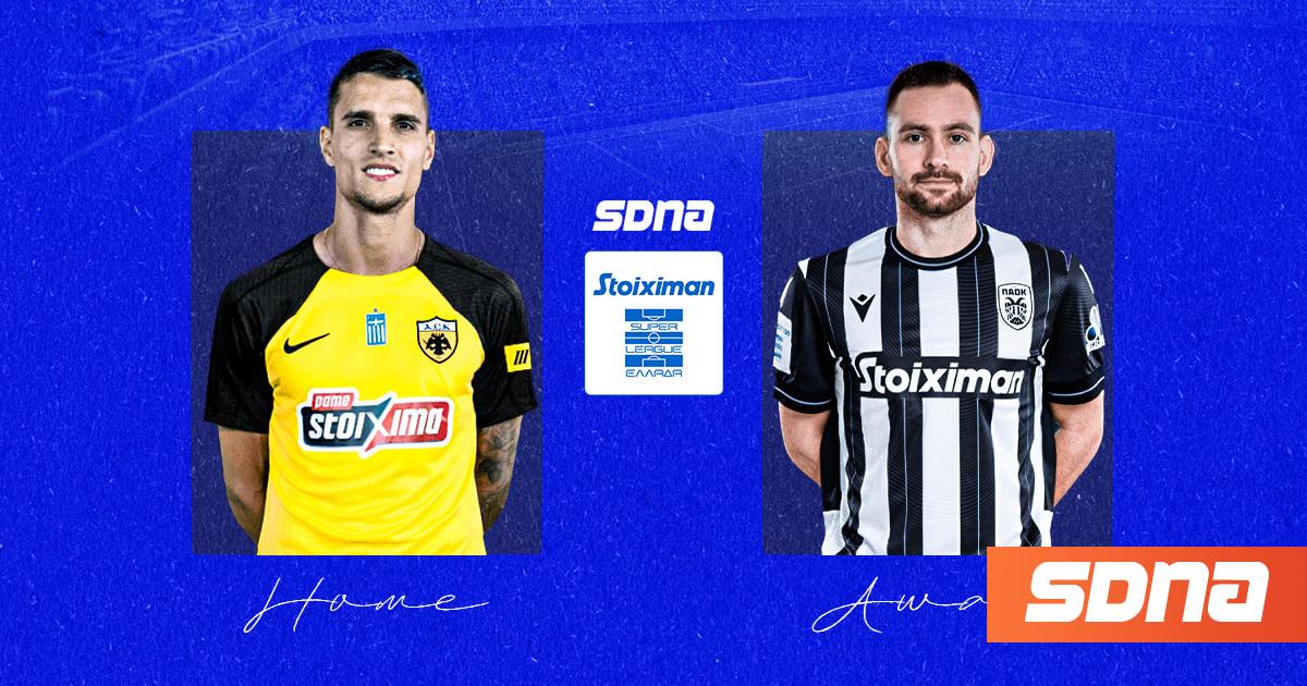 Live: ΑΕΚ - ΠΑΟΚ | SDNA