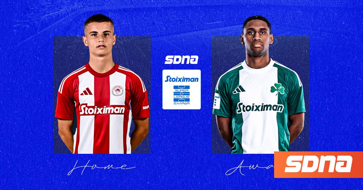 Live: Ολυμπιακός - Παναθηναϊκός | SDNA