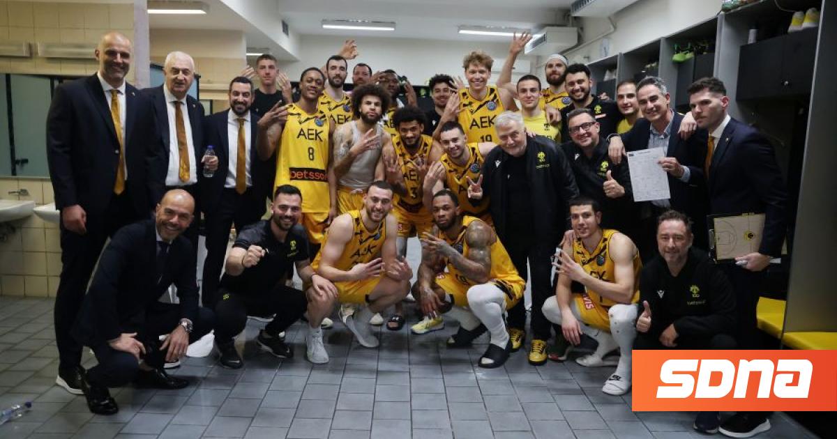 ΠΑΕ ΑΕΚ και Ερασιτεχνική συγχαίρουν την μπασκετική ομάδα για την πρόκριση στο Final 4 του BCL ...