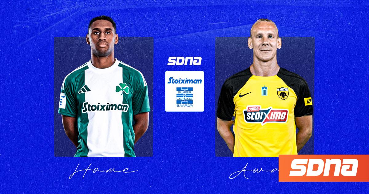 Live: Παναθηναϊκός - ΑΕΚ | SDNA