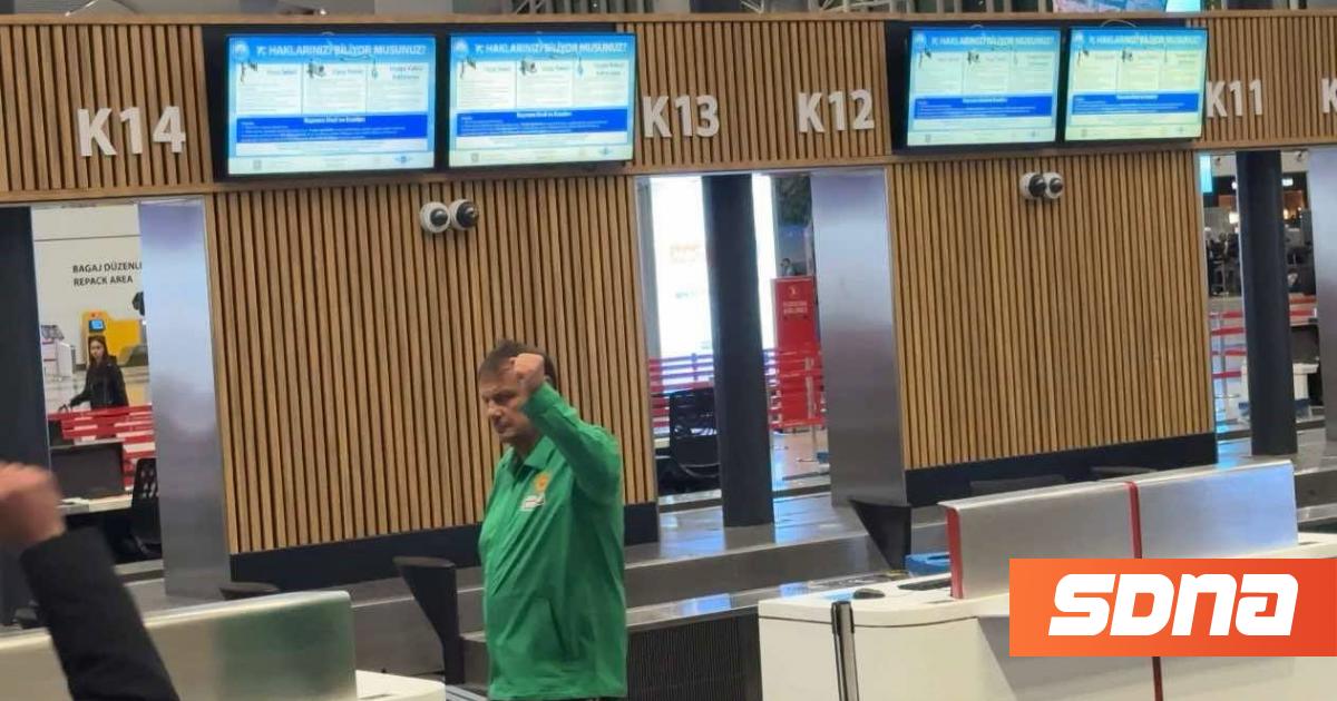 Αποθέωση σε Αταμάν και παίκτες από τους φίλους του Παναθηναϊκού στο αεροδρόμιο (vids) | SDNA