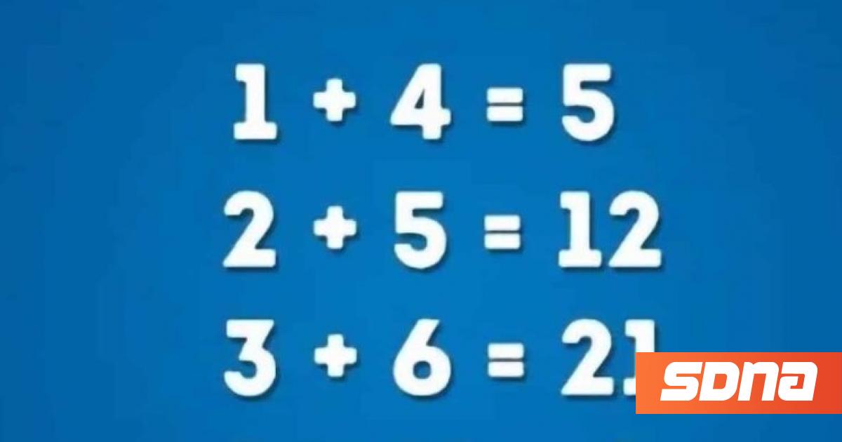 Τεστ ευφυΐας: Εάν λύσεις την σπαζοκεφαλιά που 9/10 δεν μπορούν, τότε έχεις IQ 130 | SDNA