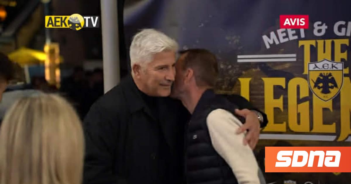 Η… Legend αγκαλιά Σαβέβσκι-Μανωλά, τα λόγια του κόσμου της ΑΕΚ και η επίσκεψη του Τόνι στο ...