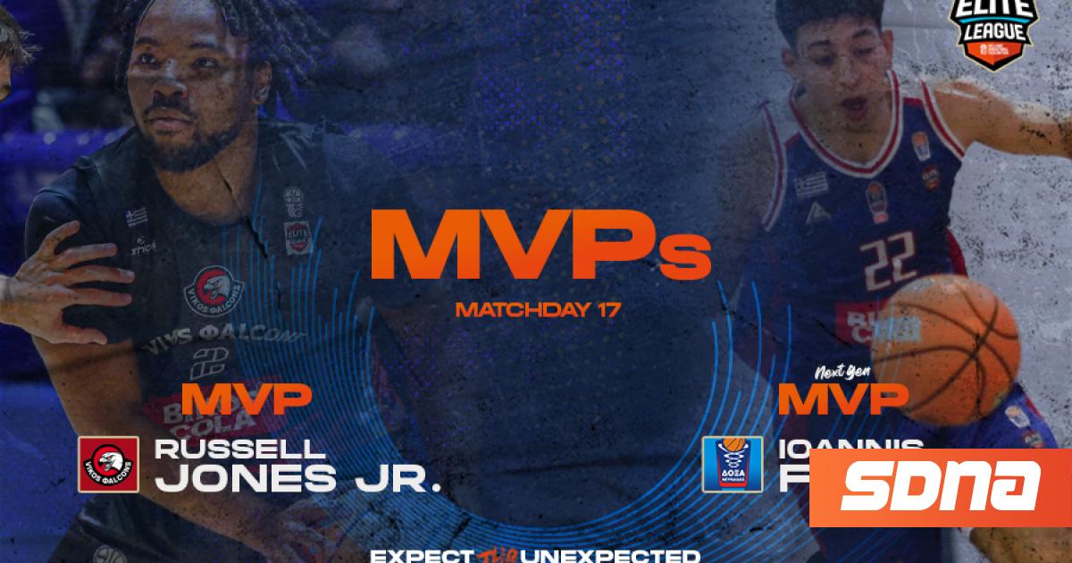 MVP της 17ης αγωνιστικής ο Τζόουνς, MVP Next Gen ο Φύτρος | SDNA