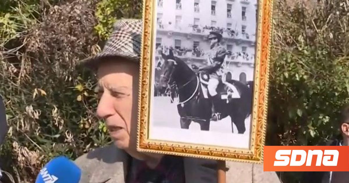 Οταν ο 89χρονος ήταν παρών στην κηδεία του τέως βασιλιά και μιλούσε στα ...